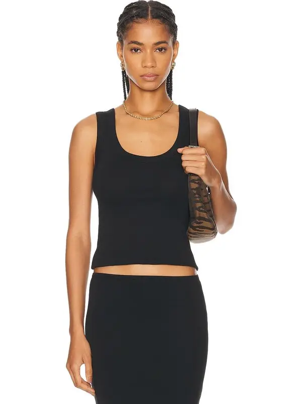 FLORE FLORE Hillie Tank Top - Black