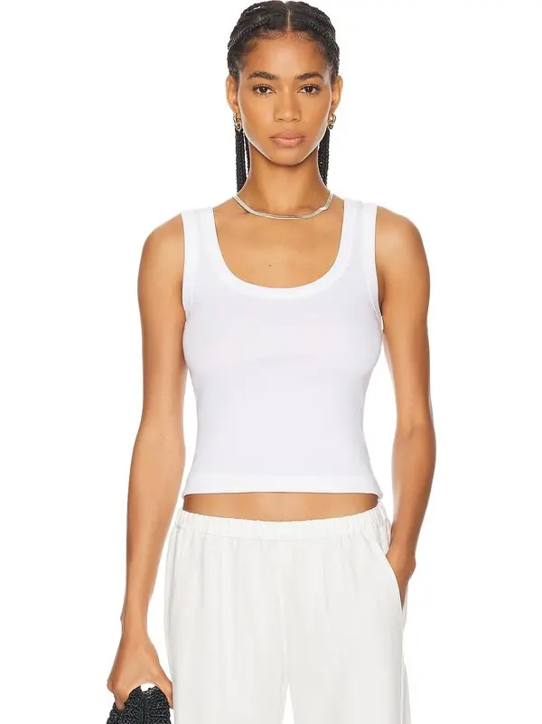 FLORE FLORE Hillie Tank Top - White