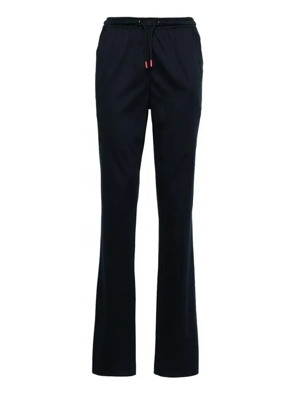 Kiton Straight-leg Trousers - Blue