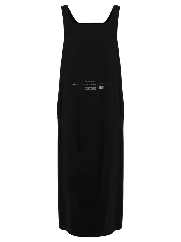 MAISON MARGIELA Print Maxi Dress - Black