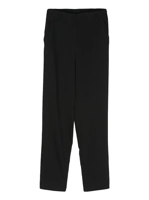 BLANCA VITA Pelargo Slim-cut Trousers - Black