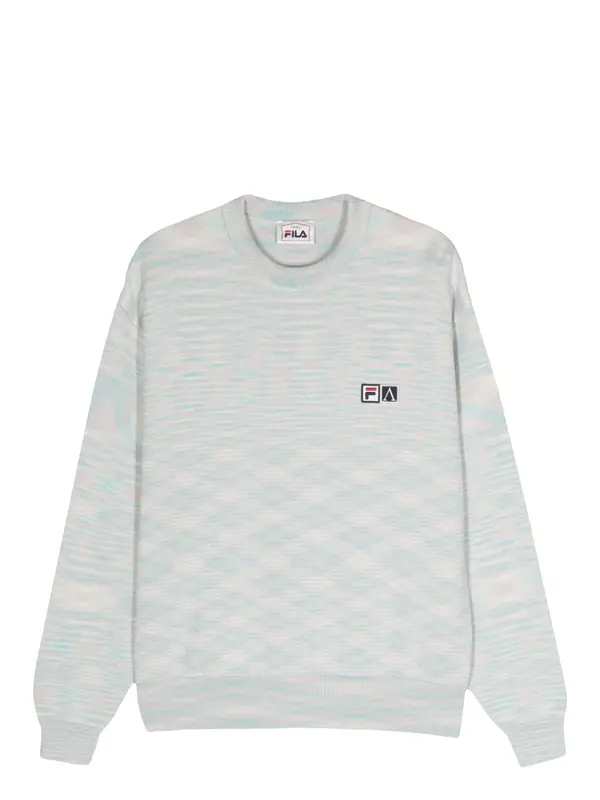 FILA Logo-patch Jumper - Blue
