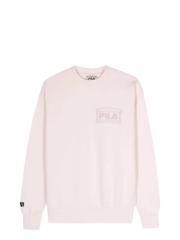 FILA Logo-print Cotton Sweatshirt - Pink