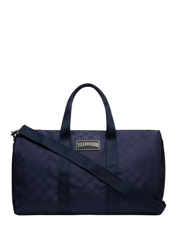 Vilebrequin Monogram-jacquard Holdall - Blue
