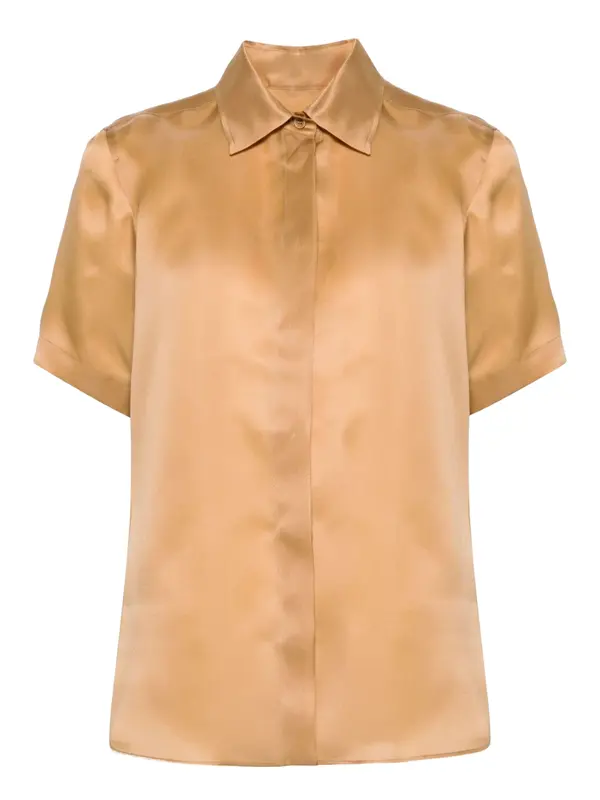 Max Mara Short-sleeve Shirt - Gold
