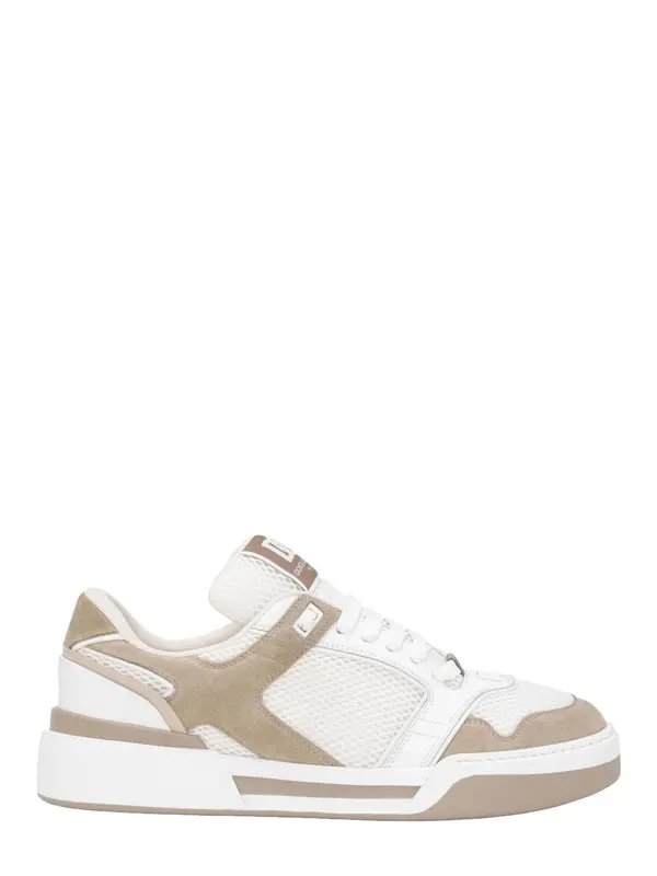 Dolce & Gabbana Roma Panelled Sneakers - White