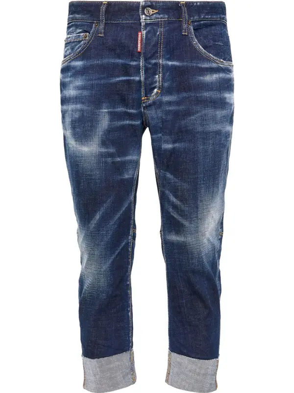 Dsquared2 Bro Straight-leg Jeans - Blue