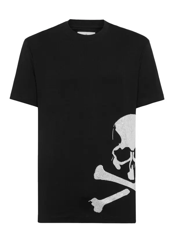 Philipp Plein Skull-print Cotton T-shirt - Black