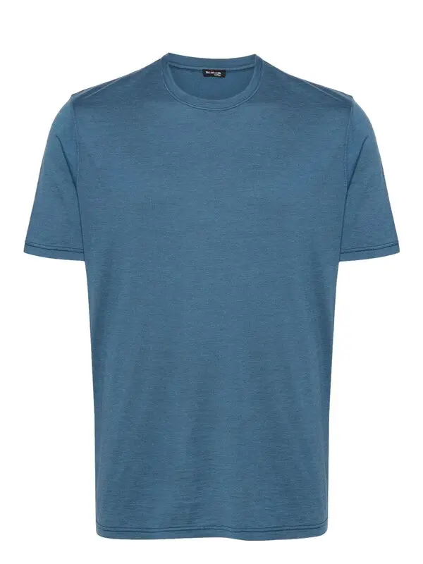 Kiton Round-neck T-shirt - Blue