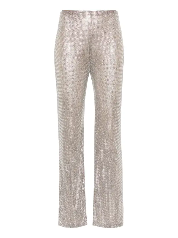 Giuseppe Di Morabito Rhinestone-embellished Trousers - Neutrals
