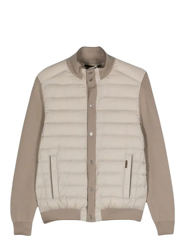 MOORER Efisio-s3l Padded Jacket - Neutrals