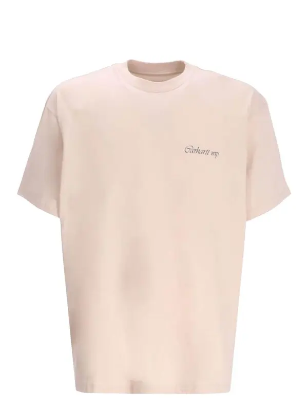 Carhartt Work In Progress S/s Work&play Embroidered T-shirt - Neutrals