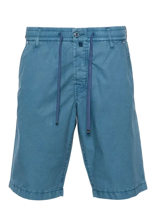 Jacob Cohen Leo Ripstop Bermuda Shorts - Blue