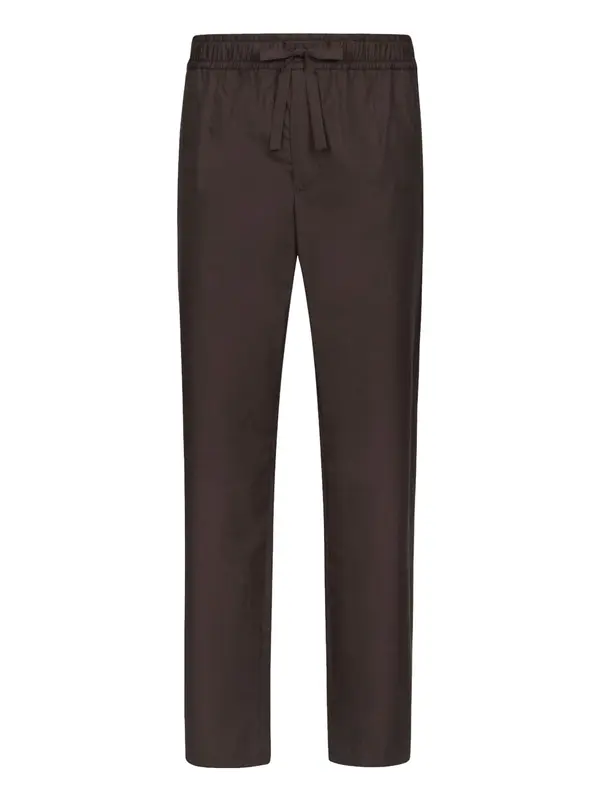 Dolce & Gabbana Straight-leg Trousers - Brown