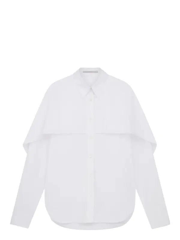 Stella McCartney Cape Organic Cotton Shirt - White
