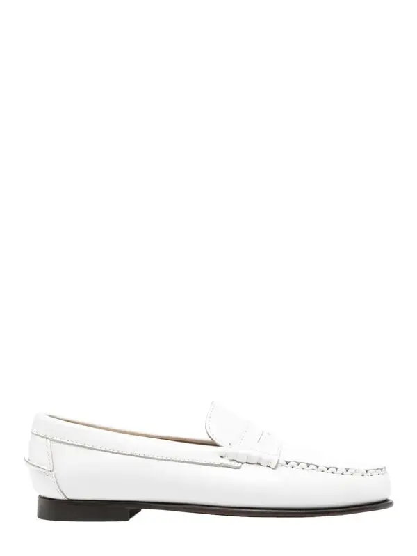 SEBAGO Danielle Leather Loafers - White