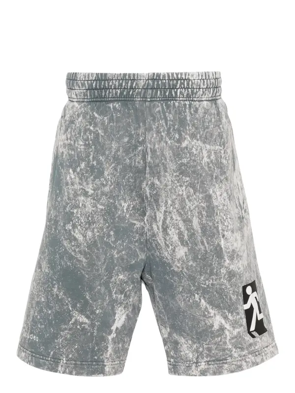 ÉTUDES STUDIO Tempera Cotton Shorts - Blue