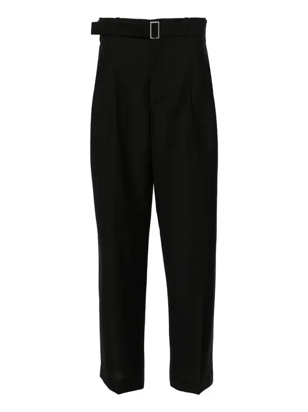 ÉTUDES STUDIO Cooper Suiting Wide-leg Trousers - Black