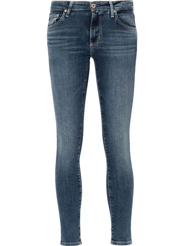 Ag Legging Ankle Skinny Jeans - Blue