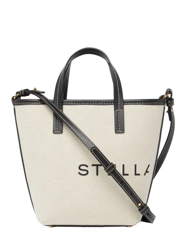 Stella McCartney Logo-print Tote Bag - Neutrals