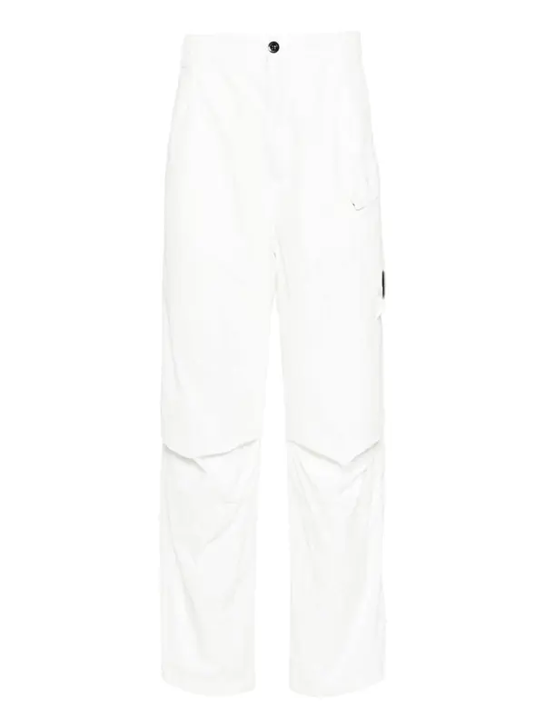 C.P. COMPANY Lens-detail Track Pants - White
