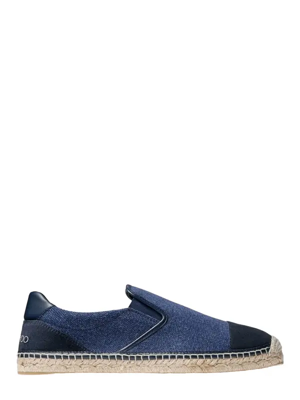 JIMMY CHOO Ivan Canvas Espadrilles - Blue