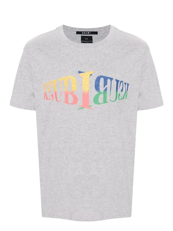 Ksubi Crossroads Kash Cotton T-shirt - Grey