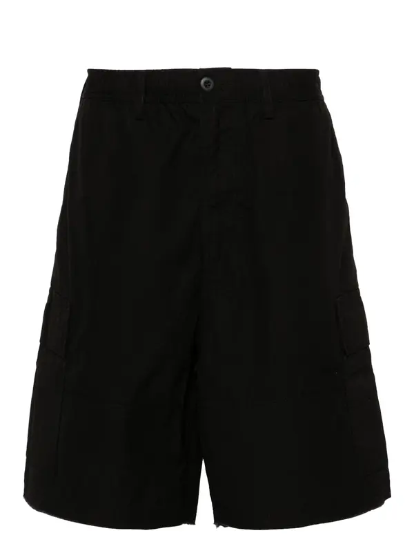 032C Logo-patch Cargo Shorts - Black