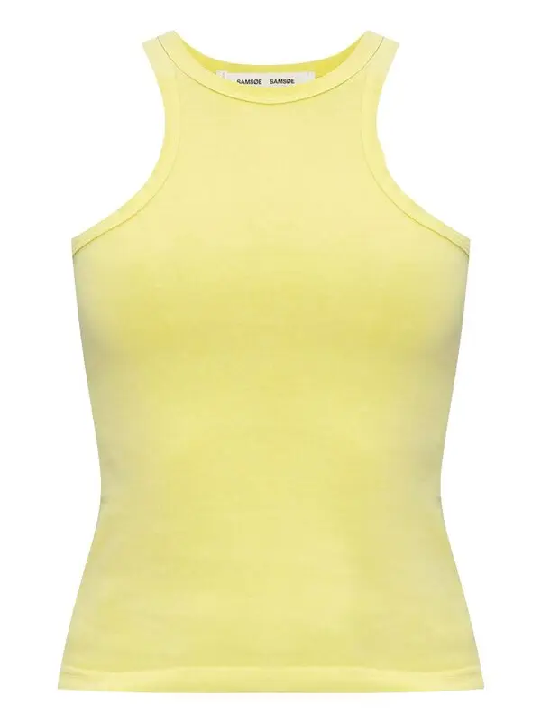 SAMSOE SAMSOE Organic Cotton Tank Top - Yellow