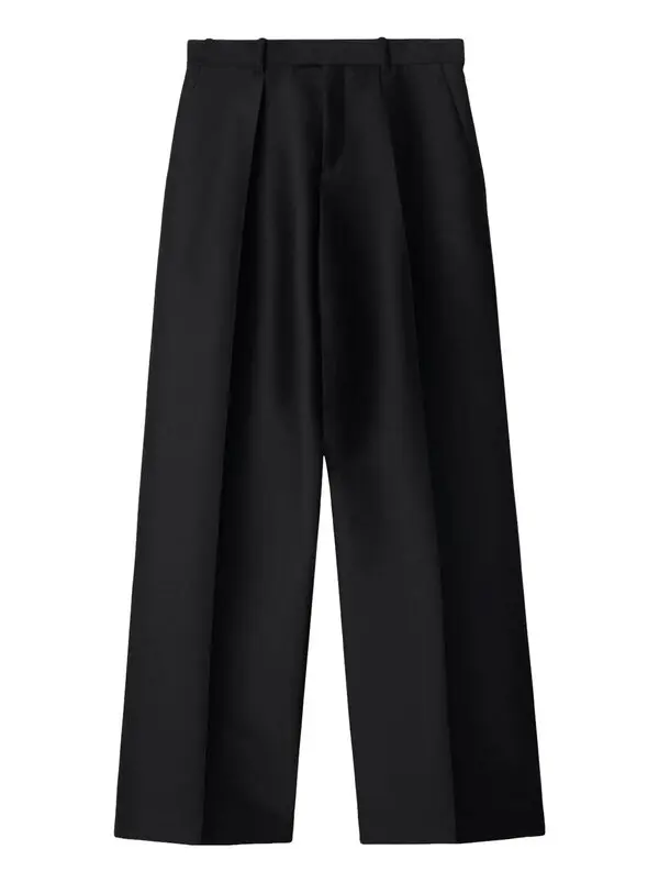 Burberry Tailored Straight-leg Trousers - Black