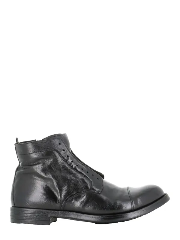 Officine Creative Arbus Leather Boots - Black