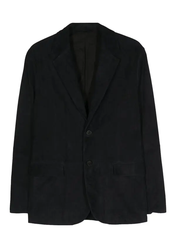 Zadig&Voltaire Valfried Suede Blazer - Blue