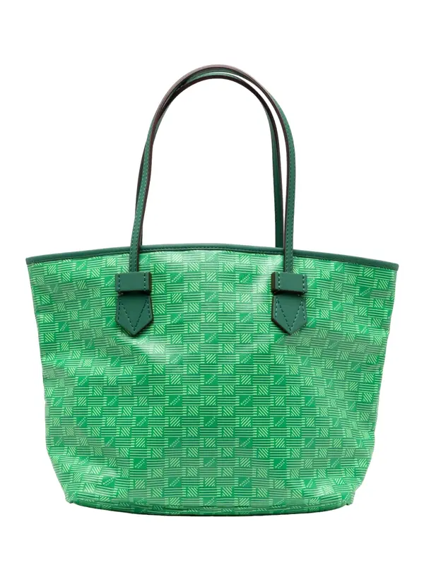 Moreau Saint Tropez Leather Tote Bag - Green