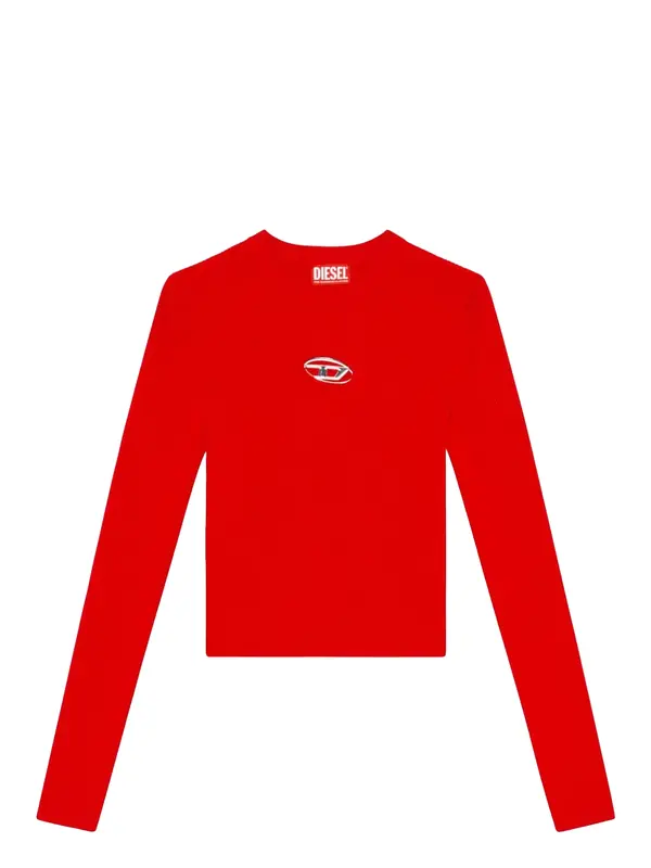 DIESEL M-valary Long-sleeve Top - Red