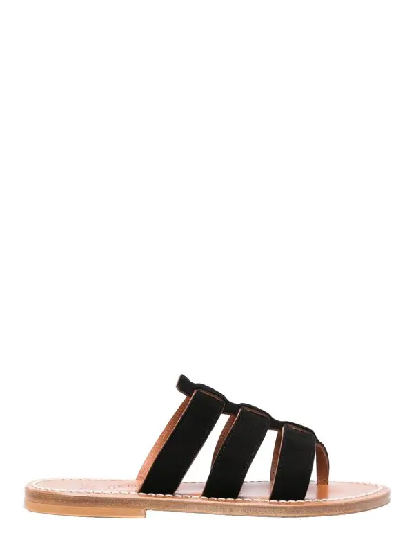 K.JACQUES Dolon Caged Sandals - Black