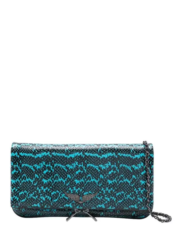 Zadig&Voltaire Rock Wild Clutch - Blue