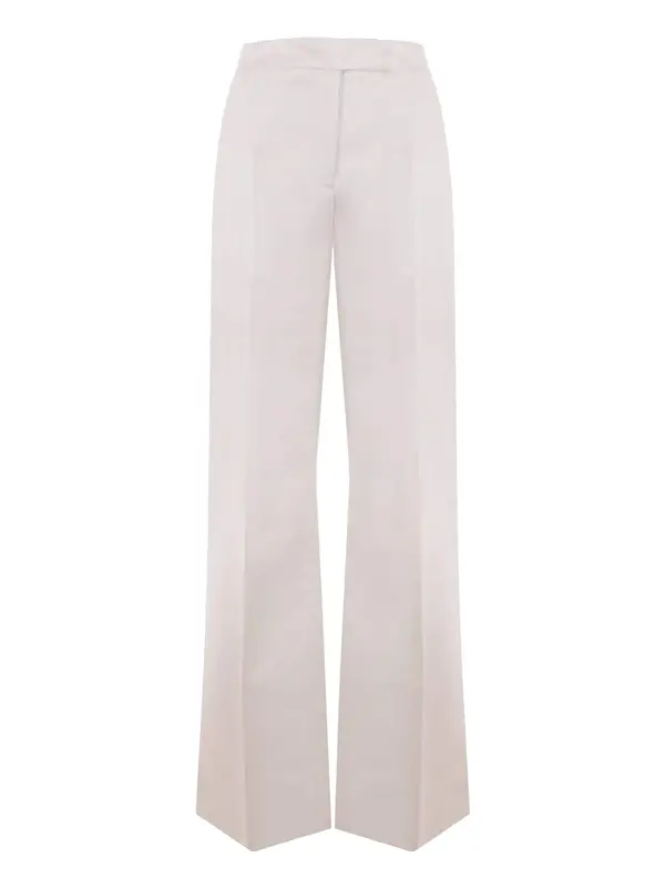 SA SU PHI Andrea Straight-leg Trousers - White