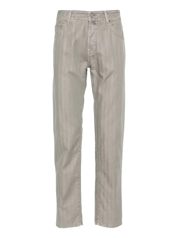 Jacob Cohen Scott Slim-cut Trousers - Grey