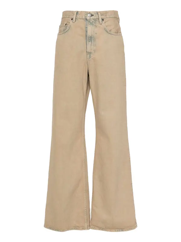 Acne Studios Wide-leg Denim Jeans - Neutrals