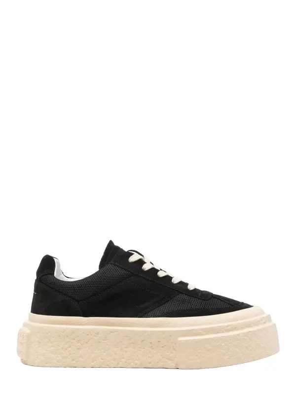 MAISON MARGIELA Gambetta Suede Sneakers - Black