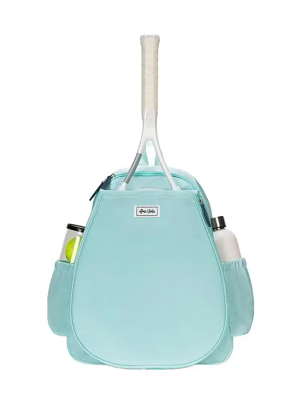 AME & LULU Game On Tennis Quilted Backpack - Seafoam