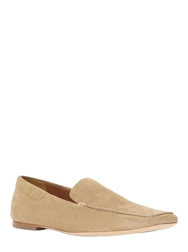 Staud Becks Square Toe Loafers - Dune