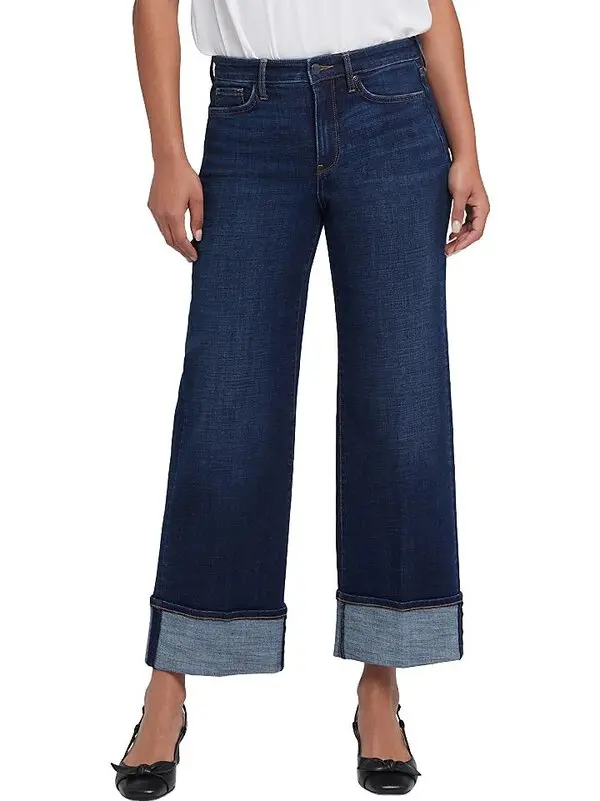NYDJ Teresa Wide Leg Jeans - Night Skie