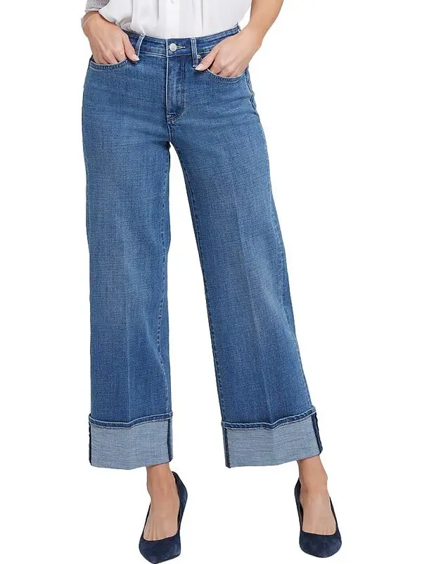 NYDJ Teresa Wide Leg Jeans - Stillwater
