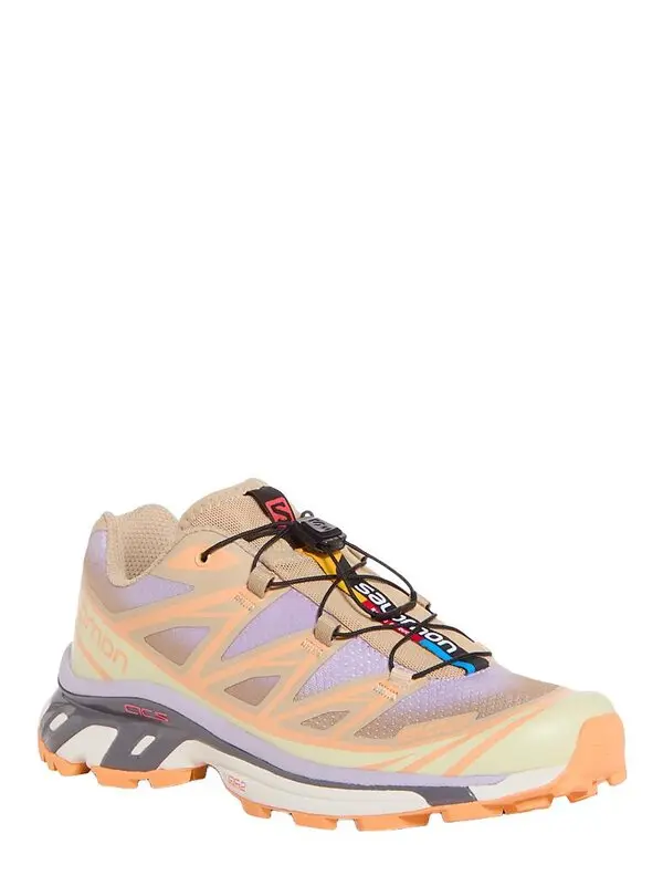 SALOMON Xt-6 Skyline Low Top Sneakers - White Pepper/peach Quartz/orchid Peta