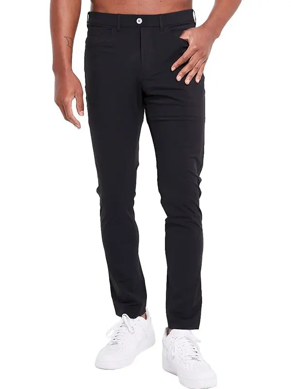 REDVANLY Kent Pull-on Trousers - Tuxedo