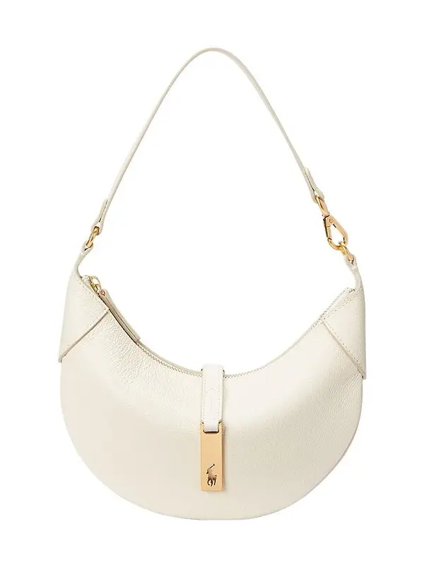 Polo Ralph Lauren Polo Id Mini Shoulder Bag - Ivory