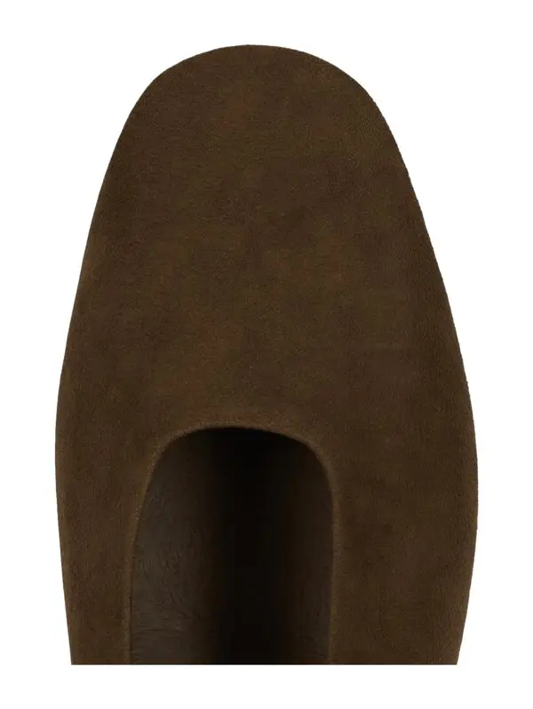 Jeffrey Campbell Trustee Round-toe Flats - Brown Suede