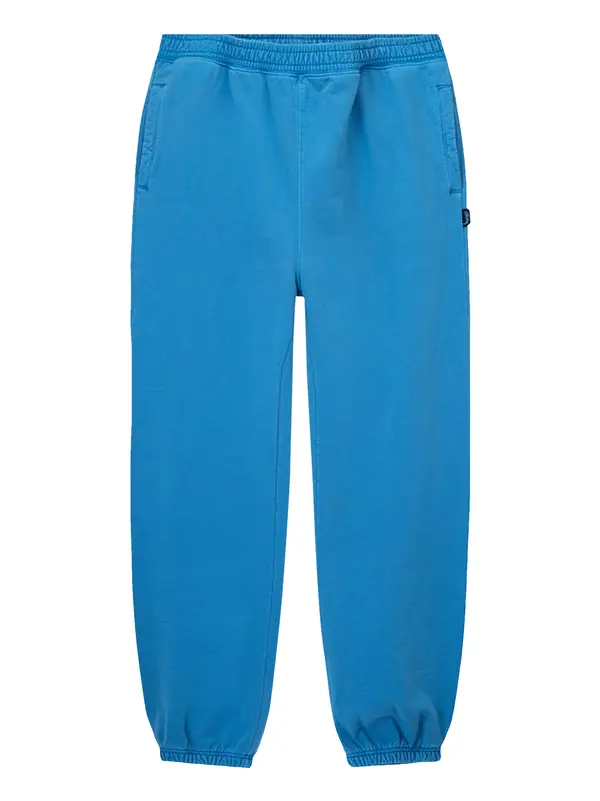 StÜssy Pigment Dyed Fleece Pant - Blue