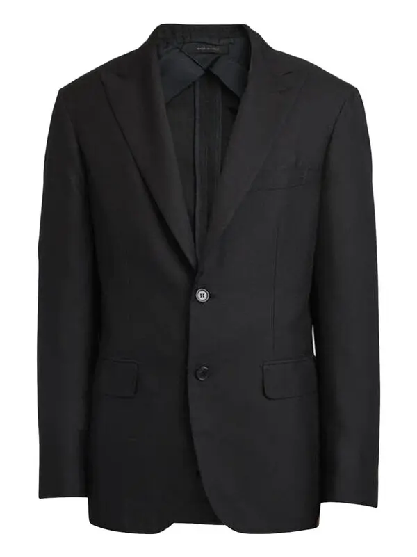 Brioni Apos;s Silk Twill Blazer - Black
